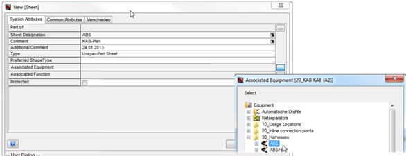 8.14.2.2 Variant 2: Creating a new sheet and associating it with a wire ...